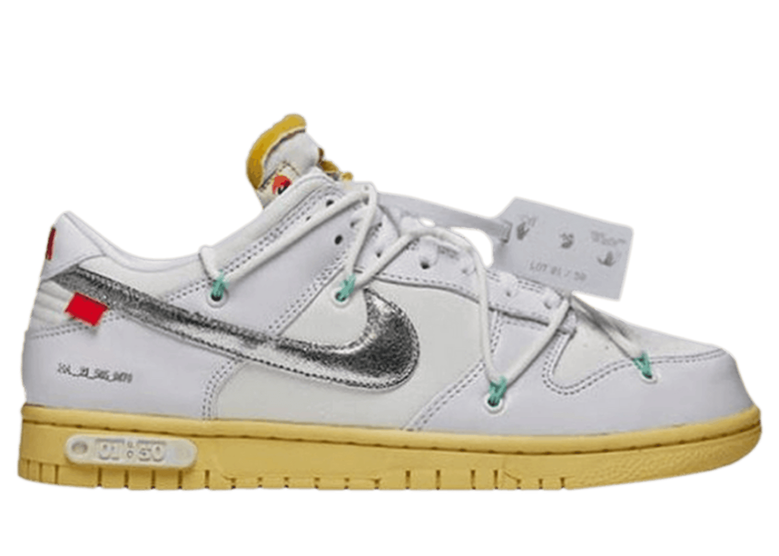Nike Dunk Low Off-White Futura New York Mets - DD0856-801 Nike Dunk Low Off-White Futura New York Mets - DD0856-801
