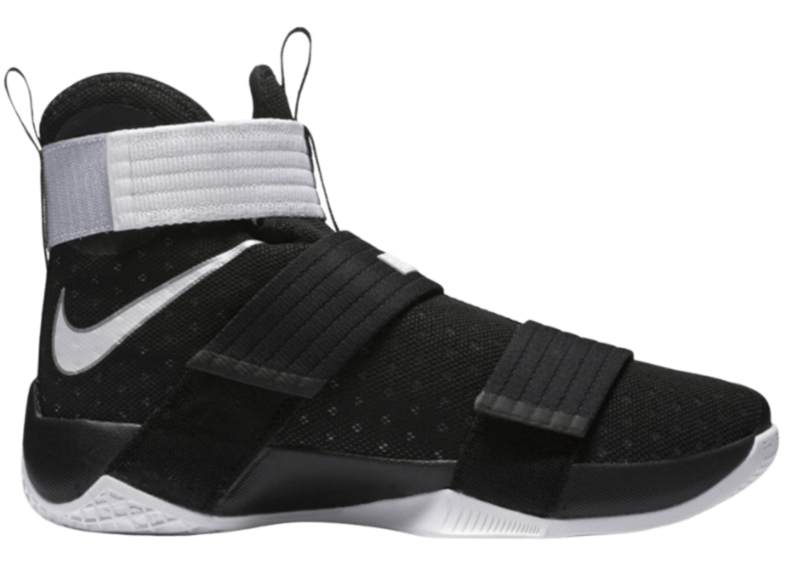 Black and white lebron 10 store