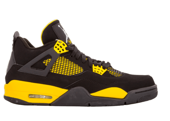 The History of the Air Jordan 4 Thunder