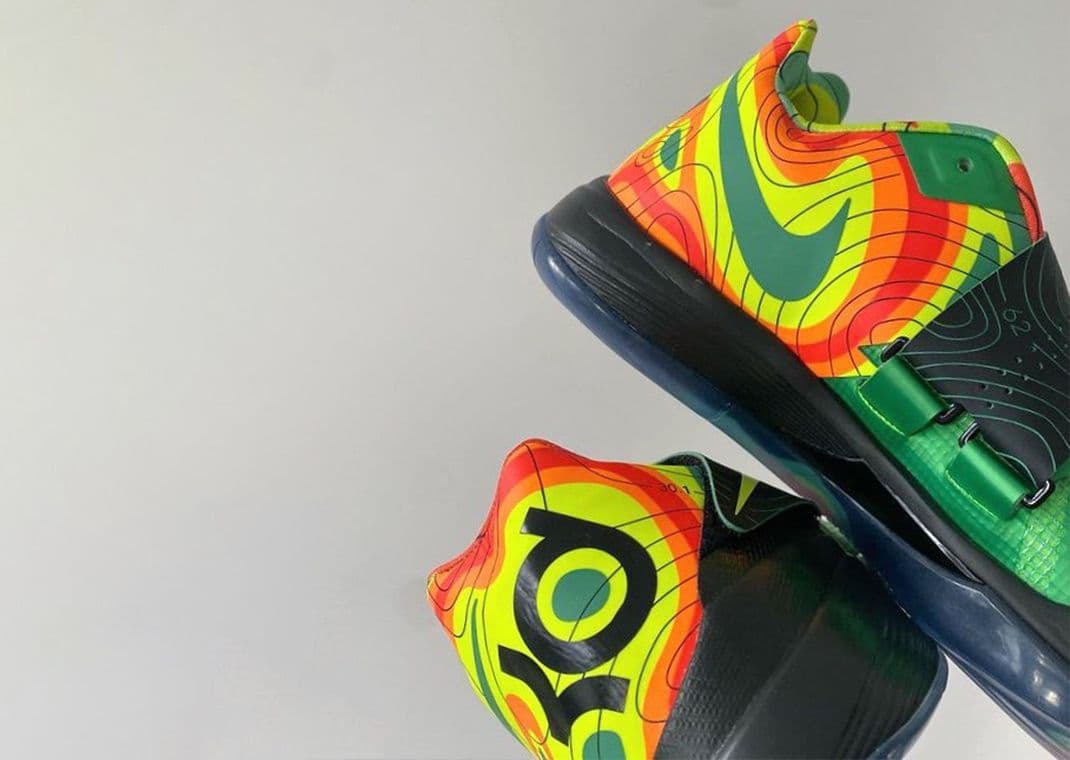The Nike KD 4 Weatherman Releases May 2024