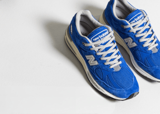 The New Balance 991v2 Made in UK Silver Blue Releases in 2024