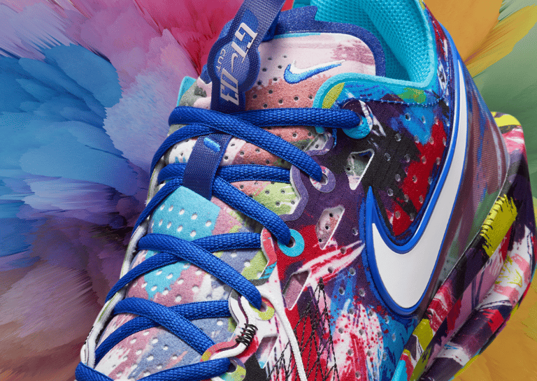 Jewell Loyd’s Multi-Color Paint Splattered Nike GT Cut 3 PE Releases ...