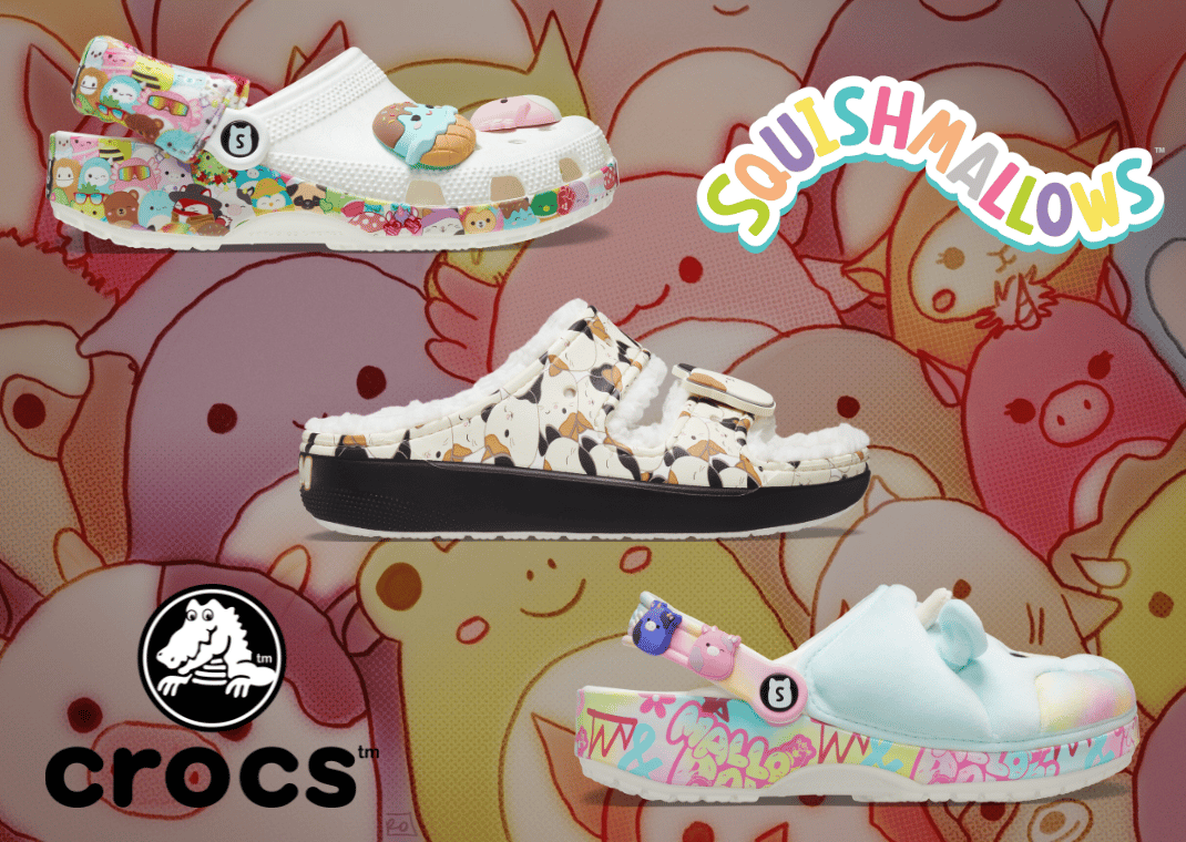 Squishmallows Come to Life With a Crocs Collection