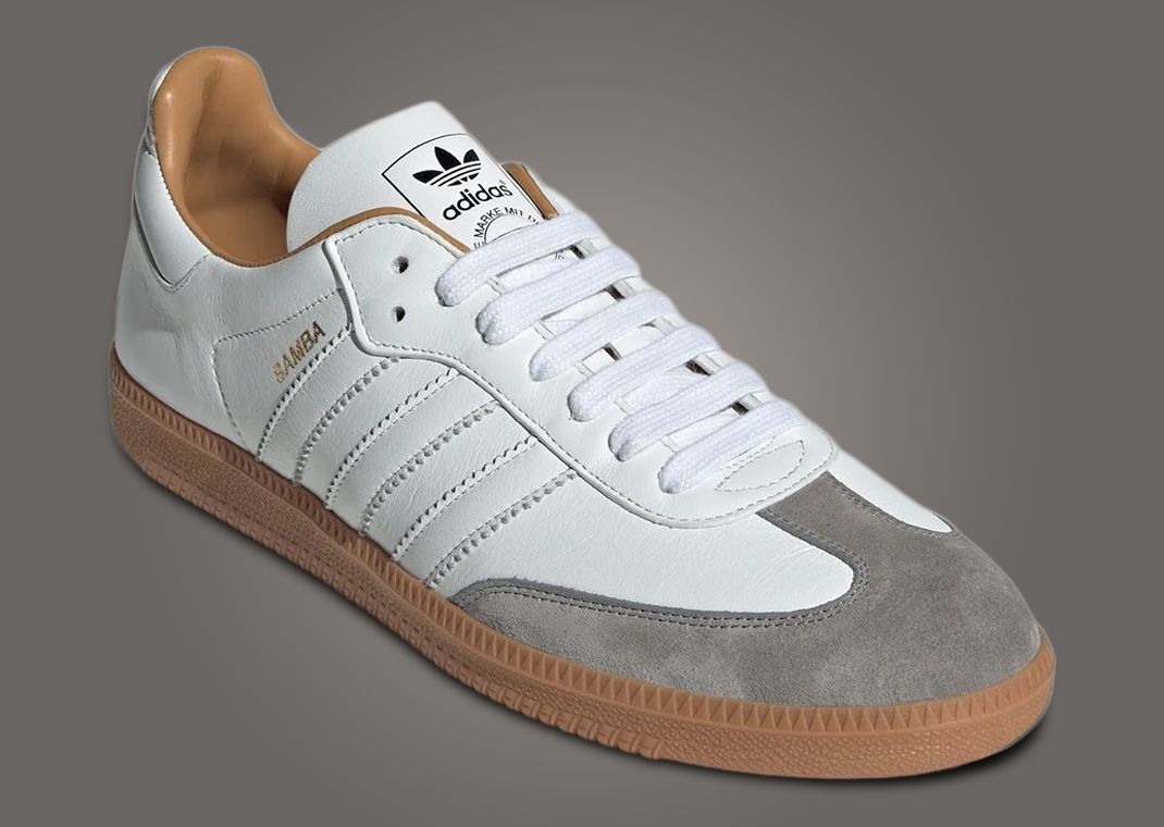 The adidas Samba Made in Italy White Releases April 2024