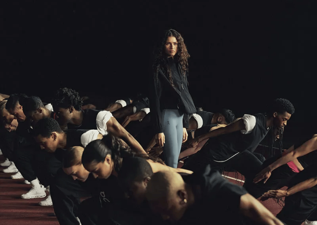 Zendaya Signs a Brand Partner Deal With On Running