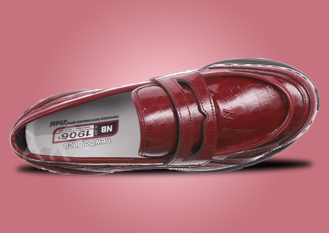 The New Balance 1906L Loafer Red Croc Releases in 2025