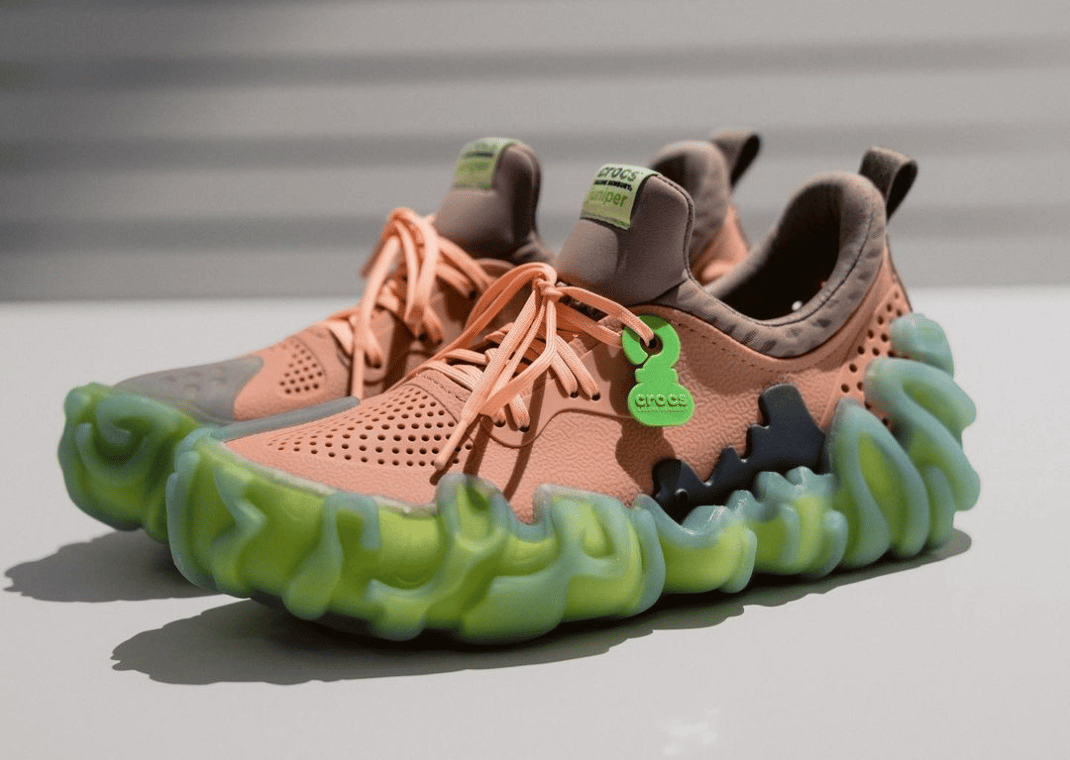 Salehe Bembury's Crocs Pollex Juniper Guava Debuts May 2024