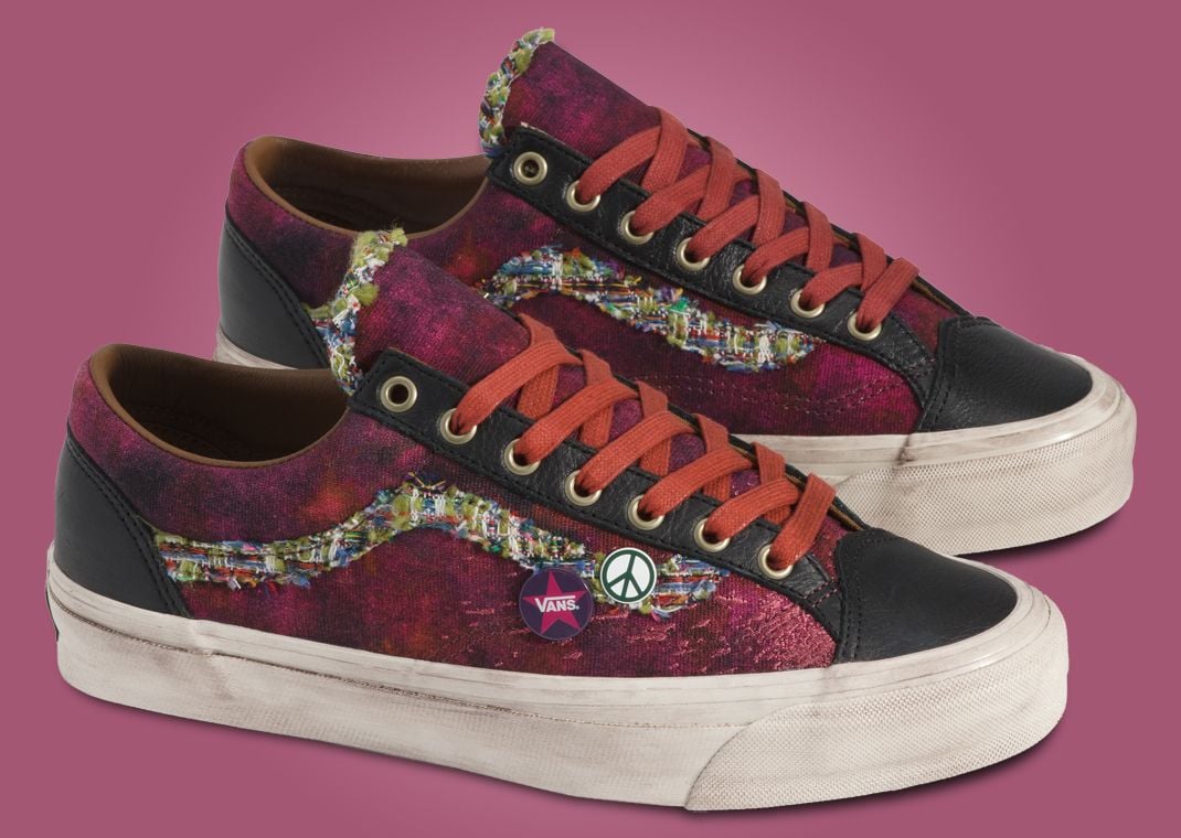 The Vans Premium Old Skool 36 Souvenir Burgundy Releases September 2025