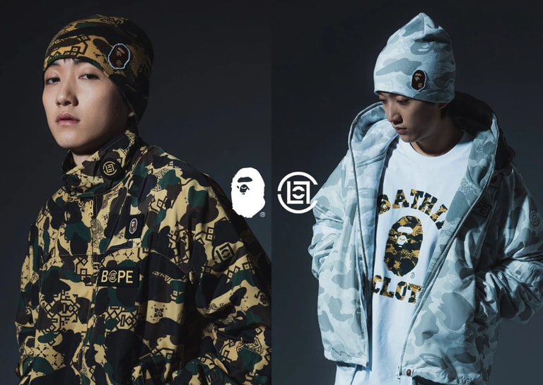 BAPE and CLOT Combine Forces for New Capsule Collection