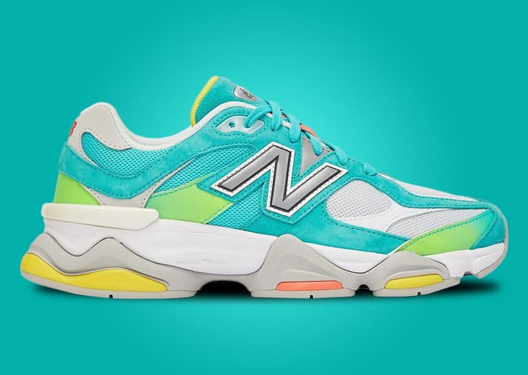 The DTLR Exclusive New Balance 9060 Cyan Burst Releases February 2024