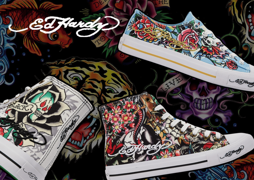 Ed Hardy Shoes Are Coming Back