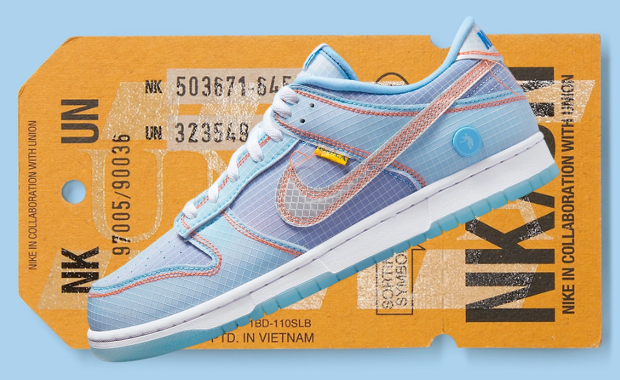 Official Images of the Union x Nike Dunk Low