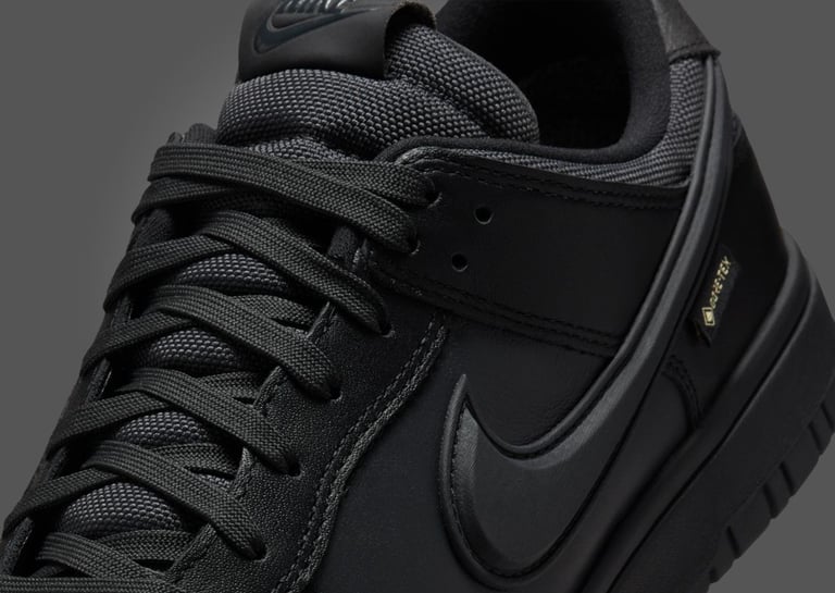 Splash as Many Puddles as You Want in These Triple Black Gore-Tex Dunks