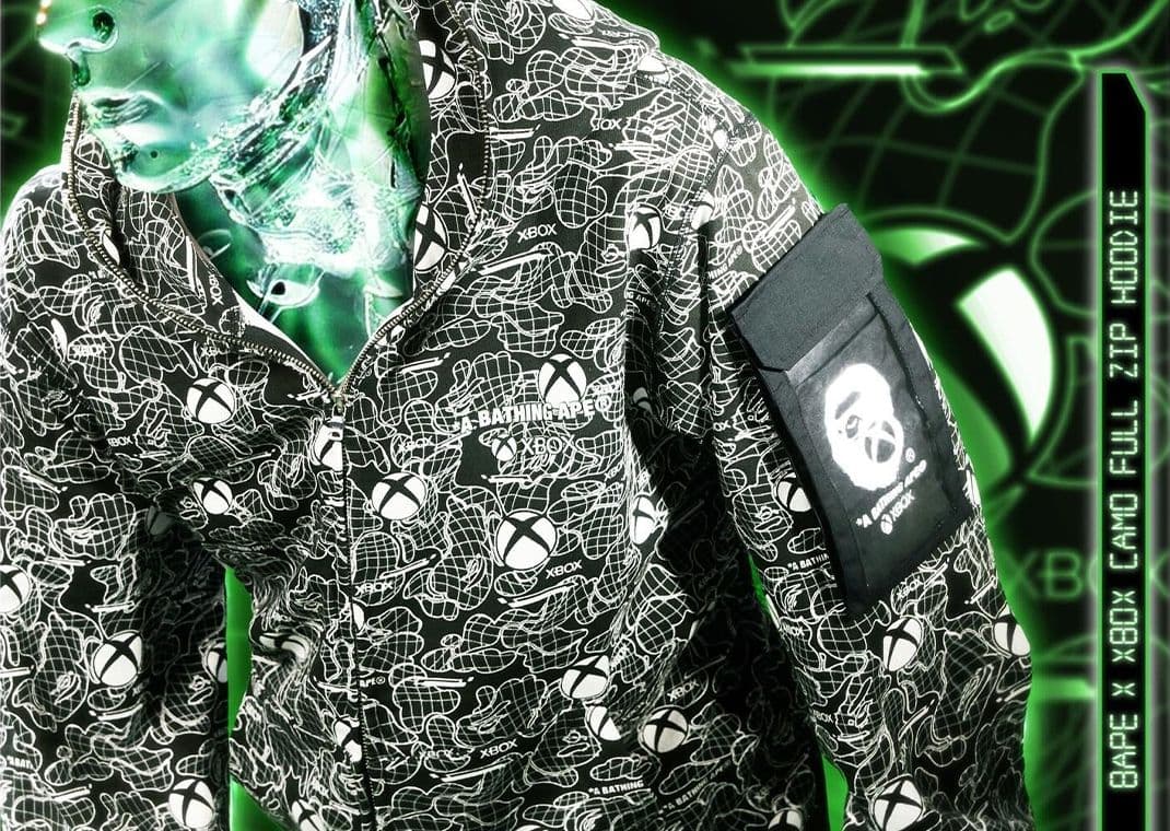 The Xbox x BAPE Road STA Camo Releases July 2024