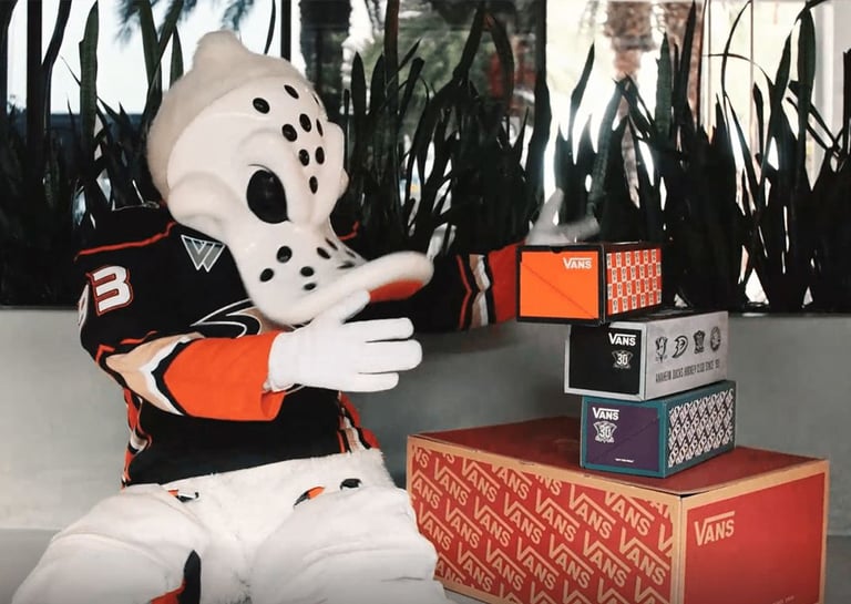 The Anaheim Ducks x Vans Collection Releases March 2024