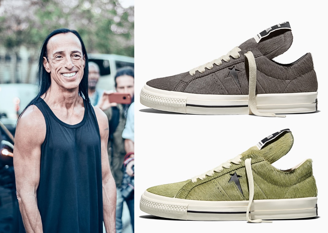 Rick Owens Just Wrapped the Converse DRKSHDW One Star Pro in Pony Hair
