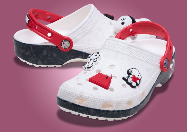 The Peanuts x Crocs Snoopy Collection Releases March 2025
