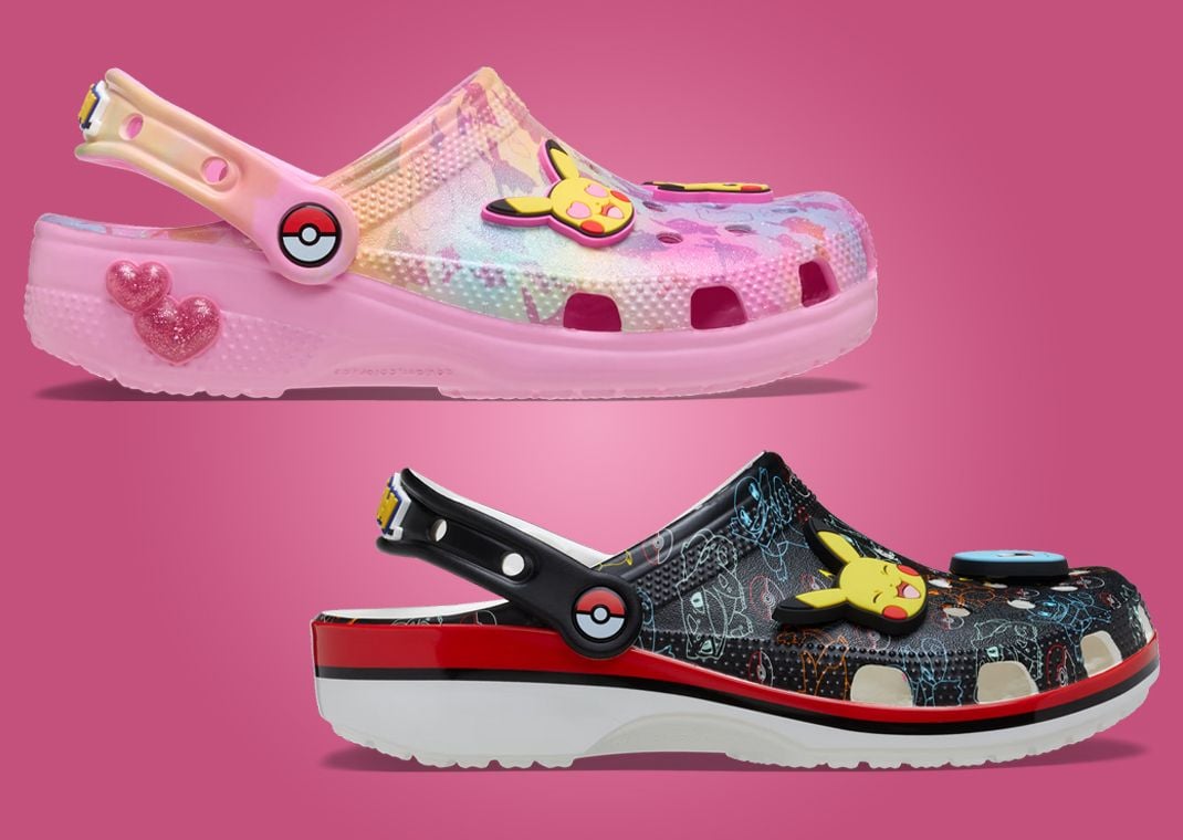 Pokémon and Crocs Are Launching Two New Classic Clogs in June 2025