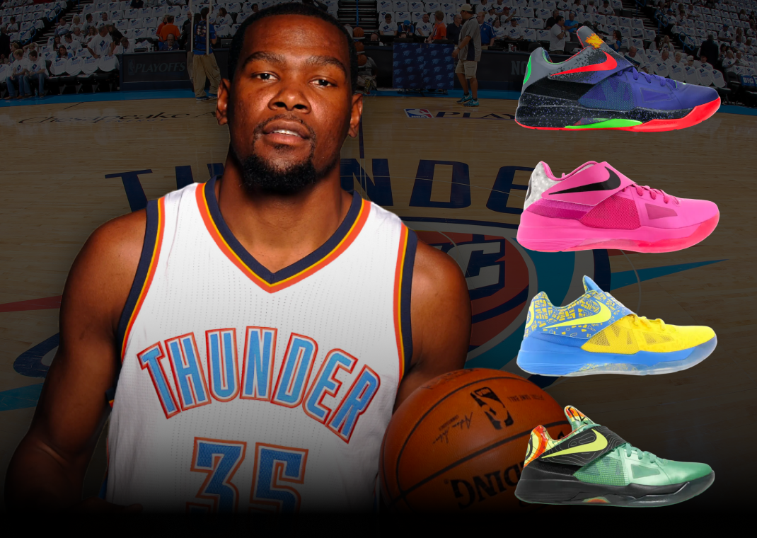 Here Are The Top 10 Best Nike KD 4's Of All Time
