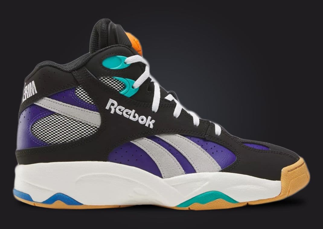 The Reebok ATR Pump Vertical Core Black Bold Purple Releases March 2024