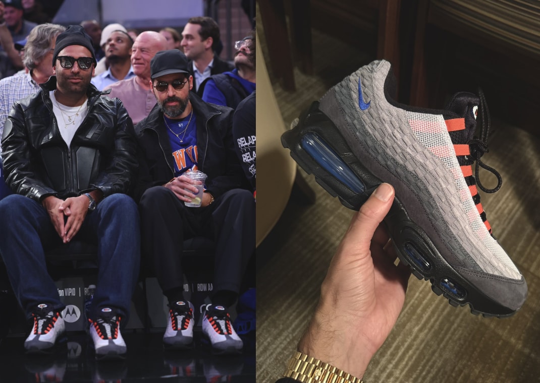 Ronnie Fieg Debuts Kith x Nike Air Max 95 Courtside at Madison Square ...