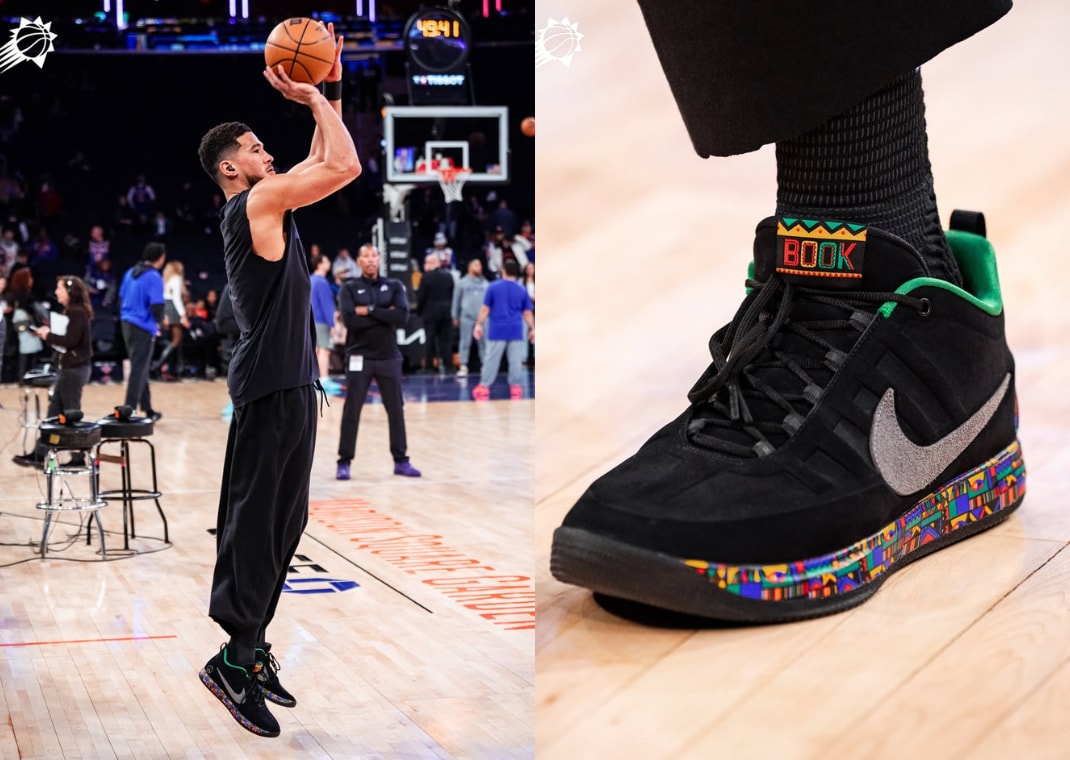Devin Booker Channels Spike Lee with Urban Jungle Gym Air Raid Book 2 PE