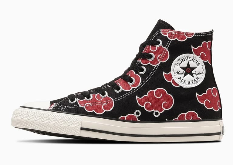 Naruto and Converse Link Up for Character-Themed Chuck Taylor Collection