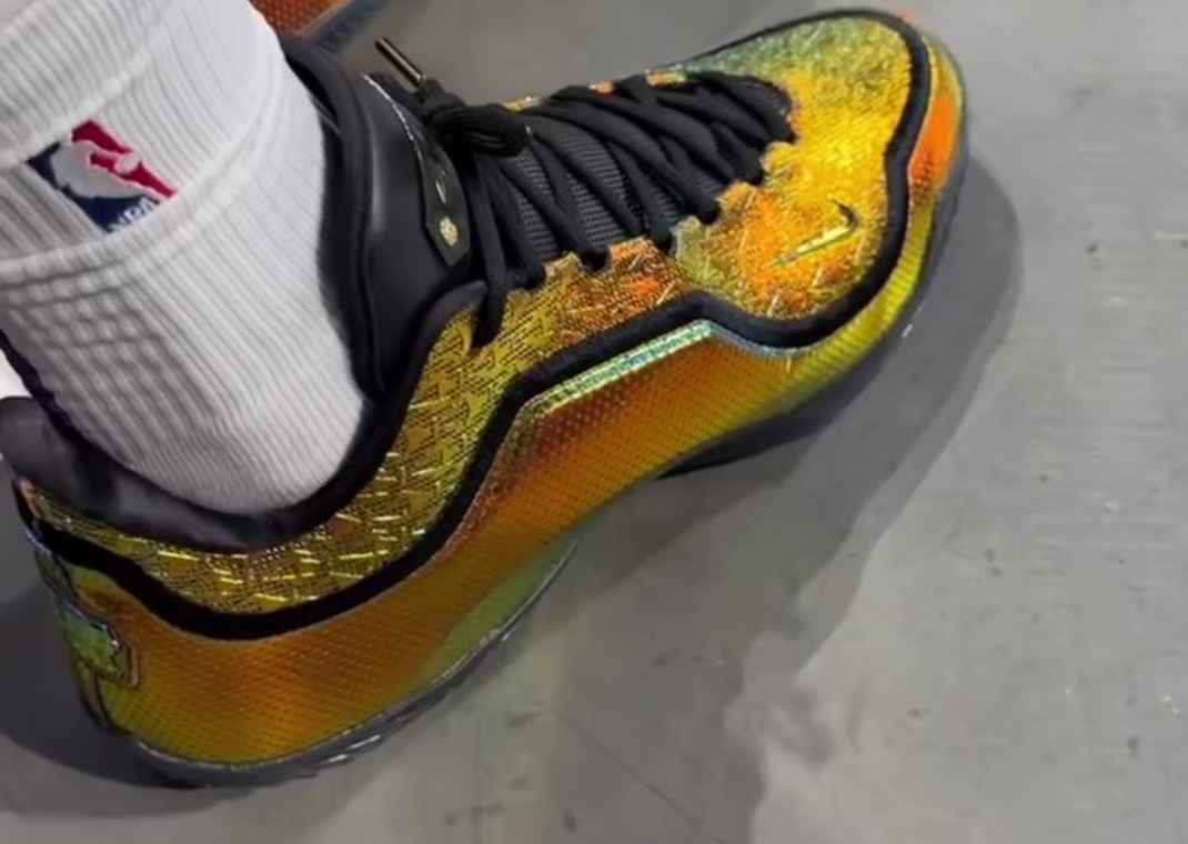 LeBron James Teases a Golden Nike LeBron 23 Colorway