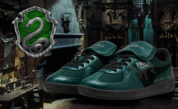 The Harry Potter x Puma Palermo Slytherin Releases in 2024