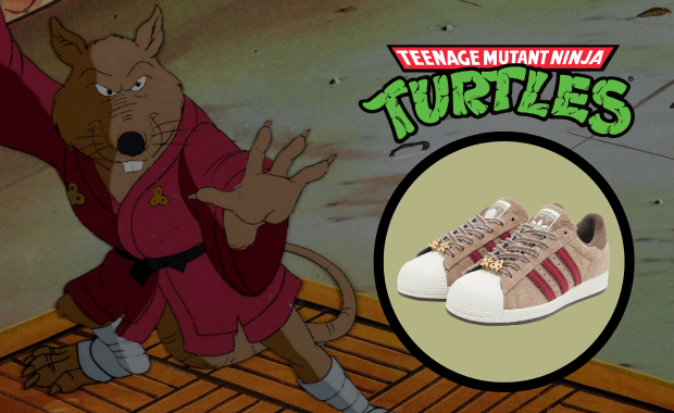 The Teenage Mutant Ninja Turtles x adidas Superstar Master Splinter ...