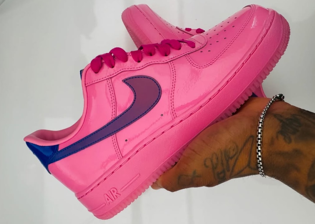 Nike Designer Frank Cooke Teases Pink Patent Air Force 1