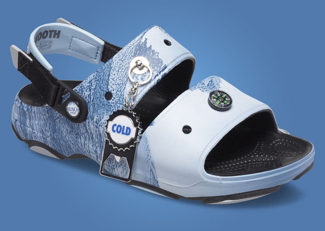 The Busch Light x Crocs Collection Releases May 2024
