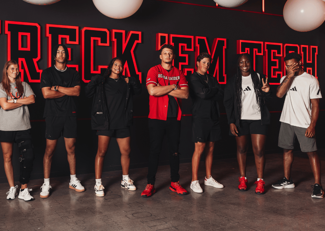 Patrick Mahomes and adidas Sign Six Texas Tech Athletes to Team Mahomes