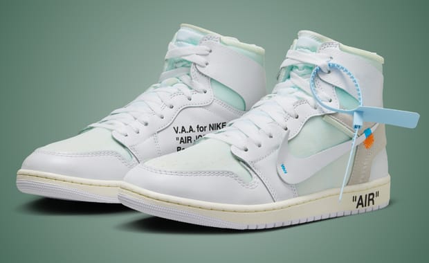 Virgil Abloh's Air Jordan 1 Retro High OG SP Alaska Releases April 3