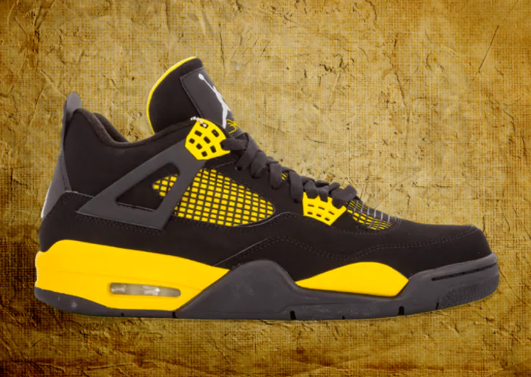 The History of the Air Jordan 4 Thunder