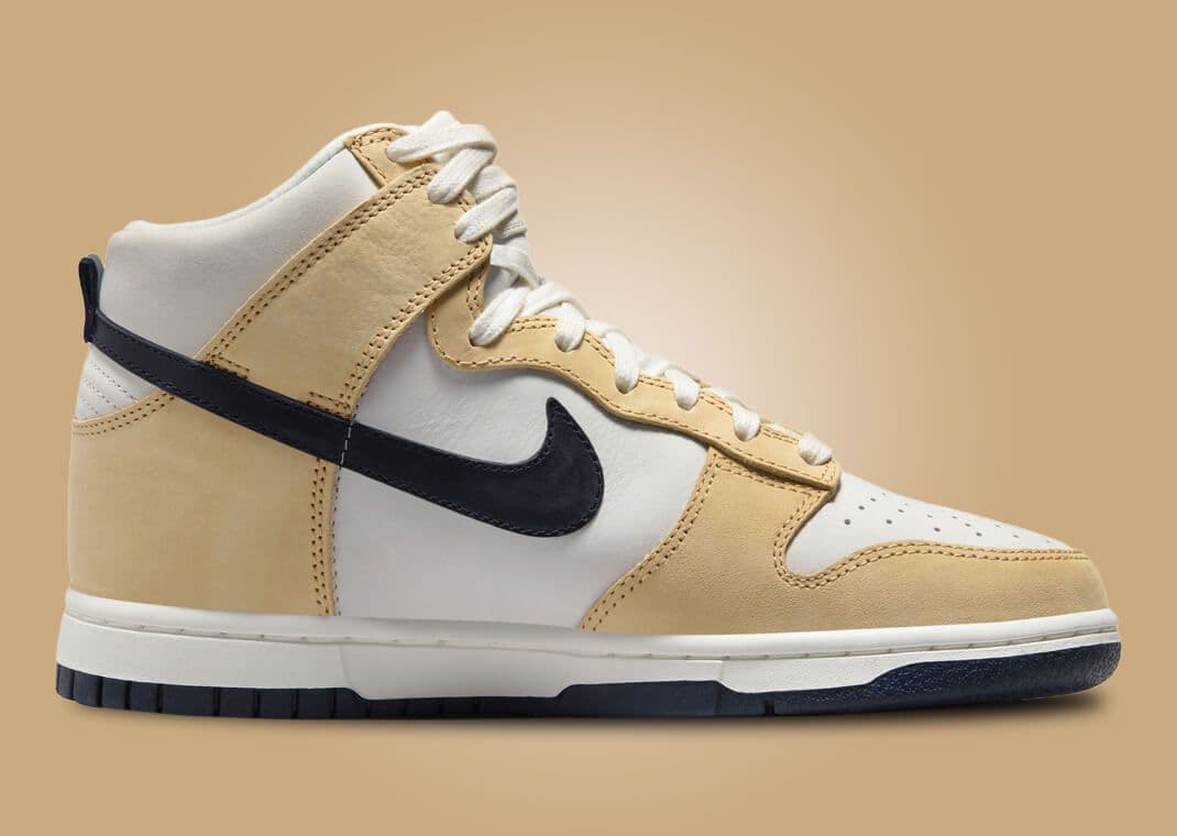 The Women's Exclusive Nike Dunk High MF Sesame Obsidian Releases ...