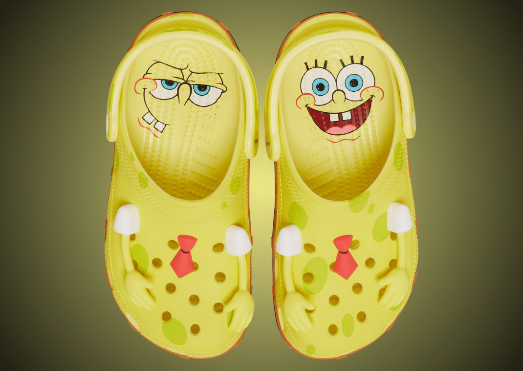 The SpongeBob Squarepants x Crocs Collection Releases May 2024