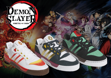 The Demon Slayer x adidas Rivalry Low Pack Releases November 2024