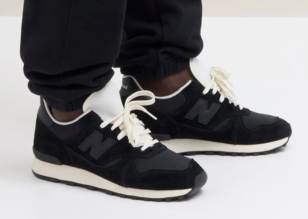 JJJJound Previews a Black and White New Balance 475 Collab in New Lookbook