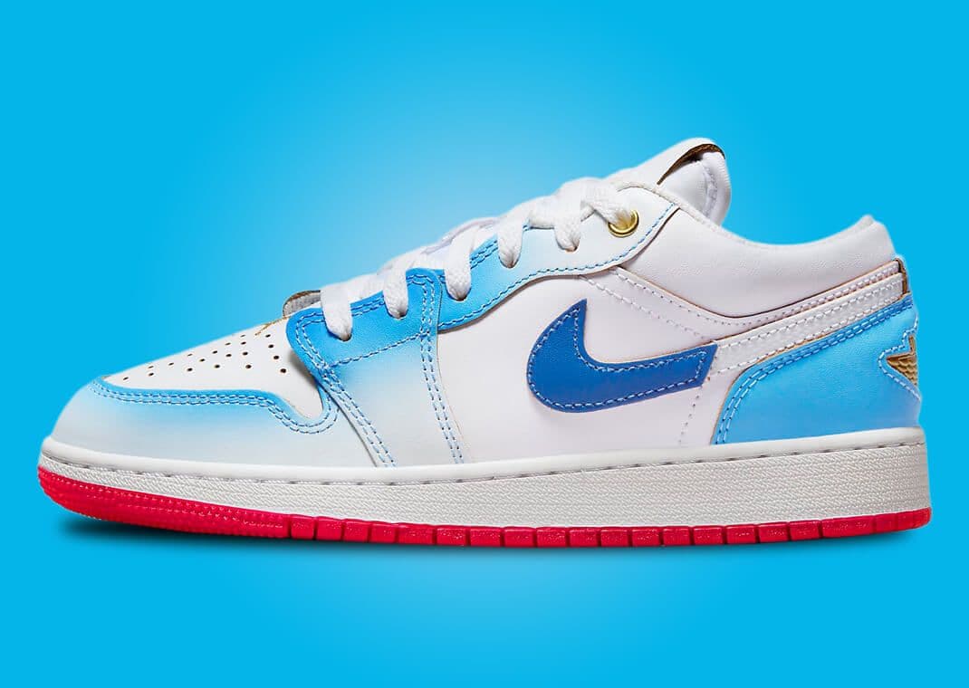 The Kids'-Exclusive Air Jordan 1 Low SE Features Gradients