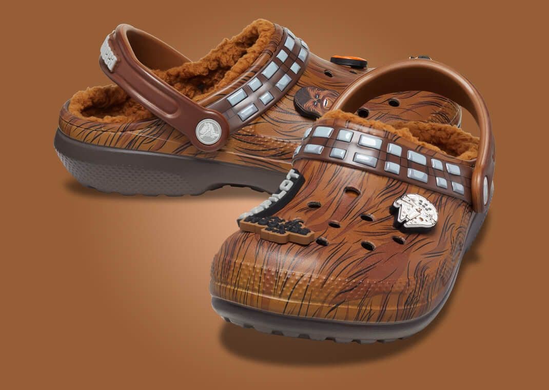 The Star Wars x Crocs Classic Clog Chewbacca Releases September 25