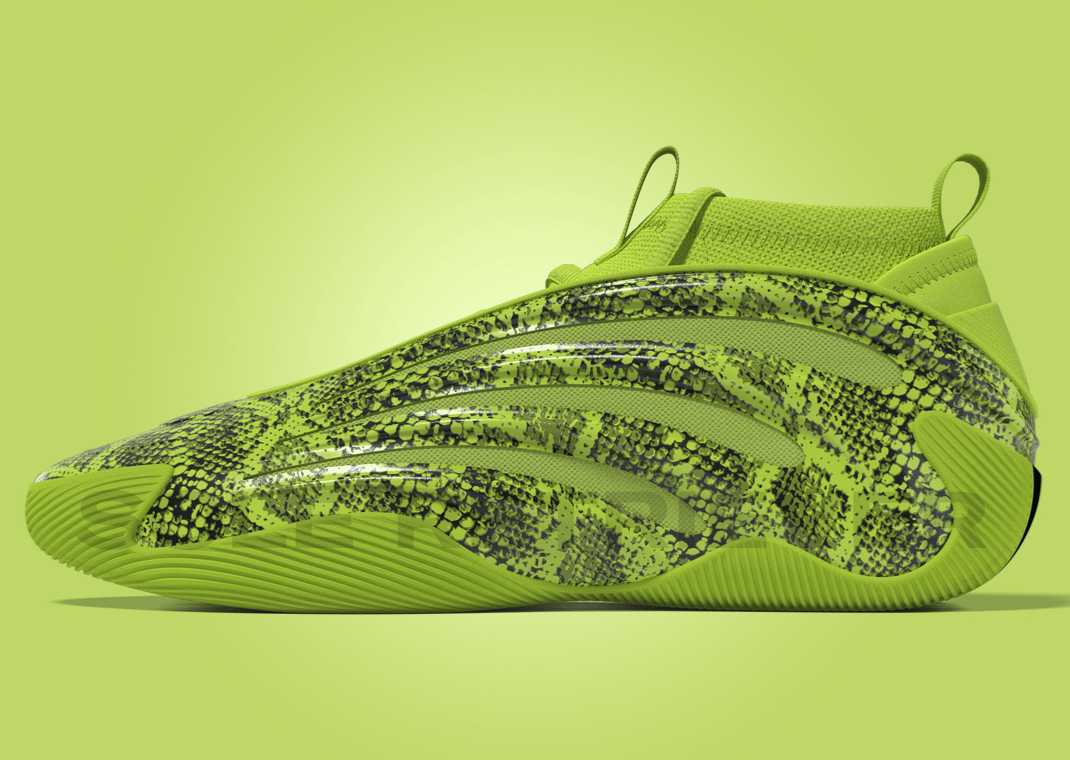 The adidas Harden Vol. 9 Green Snakeskin Releases October 2025