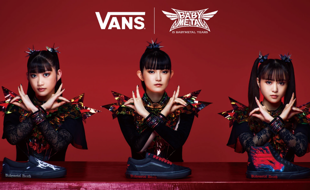 Japanese Pop Metal Group BABYMETAL Teams up with Vans for Hardcore Collab