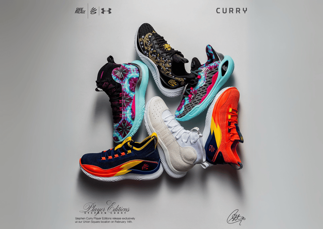 Steph Curry and Curry Brand Are Launching Six PE Sneakers Exclusively ...