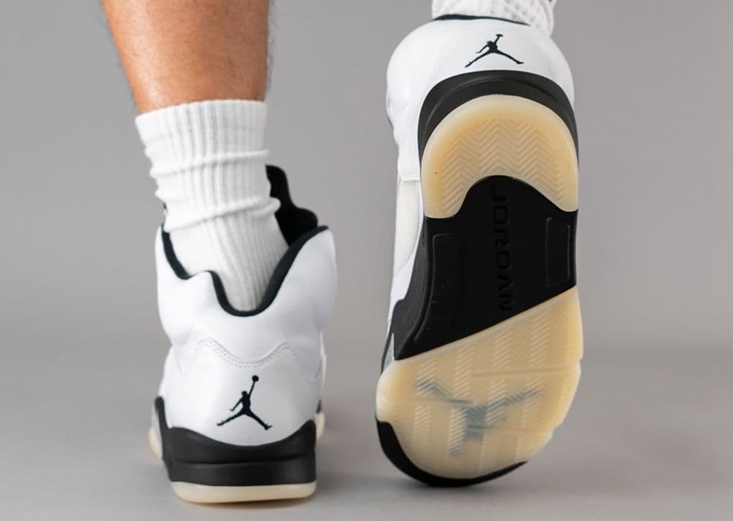 The Air Jordan 5 White Metallic Black Releases December 2024