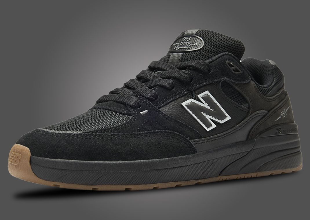 This Black New Balance Andrew Reynolds 933 is Ready for Winter Skate ...