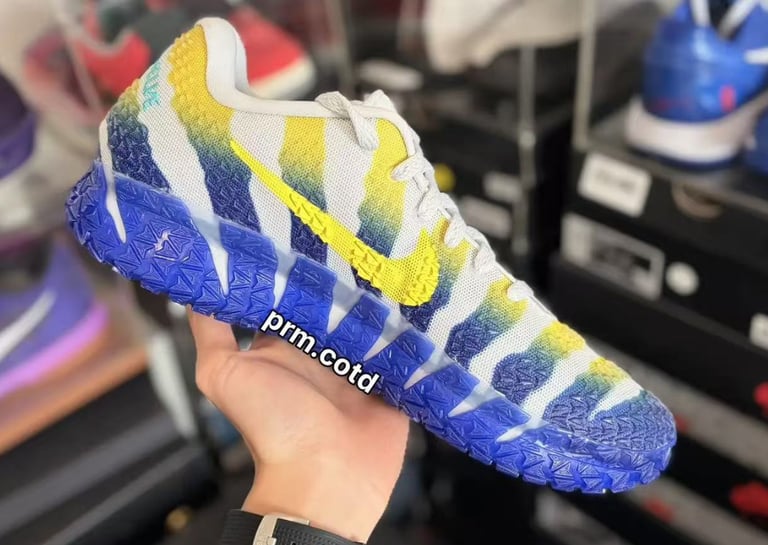 Nike Ja 3 Gets Blue and Yellow Gradient Remake for Murray State