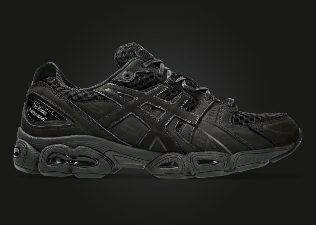 The Ennoy Professional x Asics Gel-Nimbus 9 GTX Triple Black Releases ...