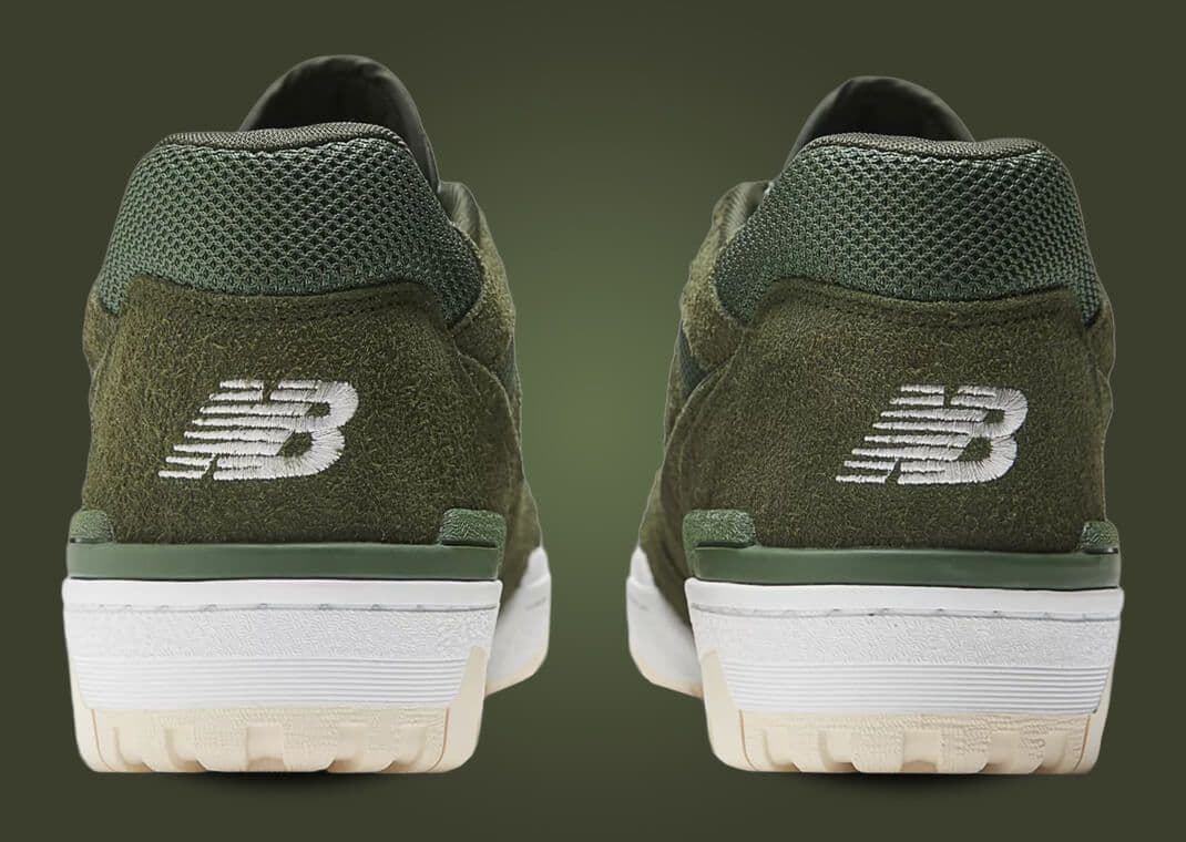 New Balance Adds a 550 Olive to Its Premium Suede Collection