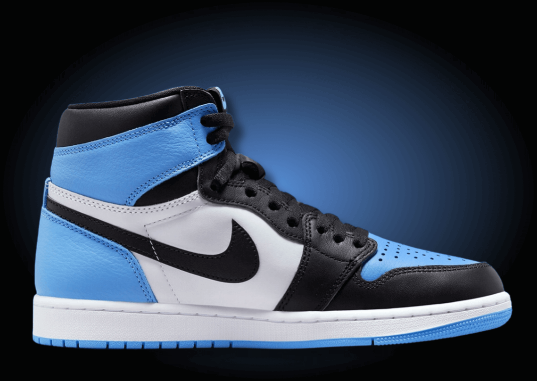Detailed Look At The Air Jordan 1 High UNC Toe